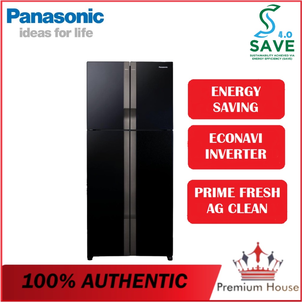 PANASONIC 4-DOOR REFRIGERATOR NR-DZ600GKMY / NR-DZ600GK FRIDGE INVERTER ...
