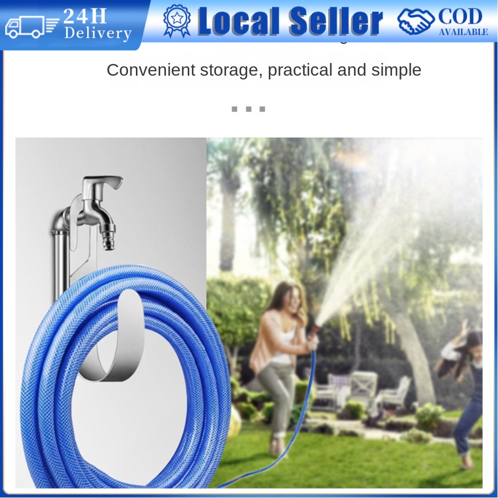 Water Hose Storage Hanger Wall Mount Hose Storage Rack Garden Hose ...