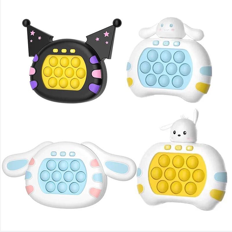 Latest 200 Levels Kuromi Quick Push Game Cinnamoroll Pochacco Pop It ...