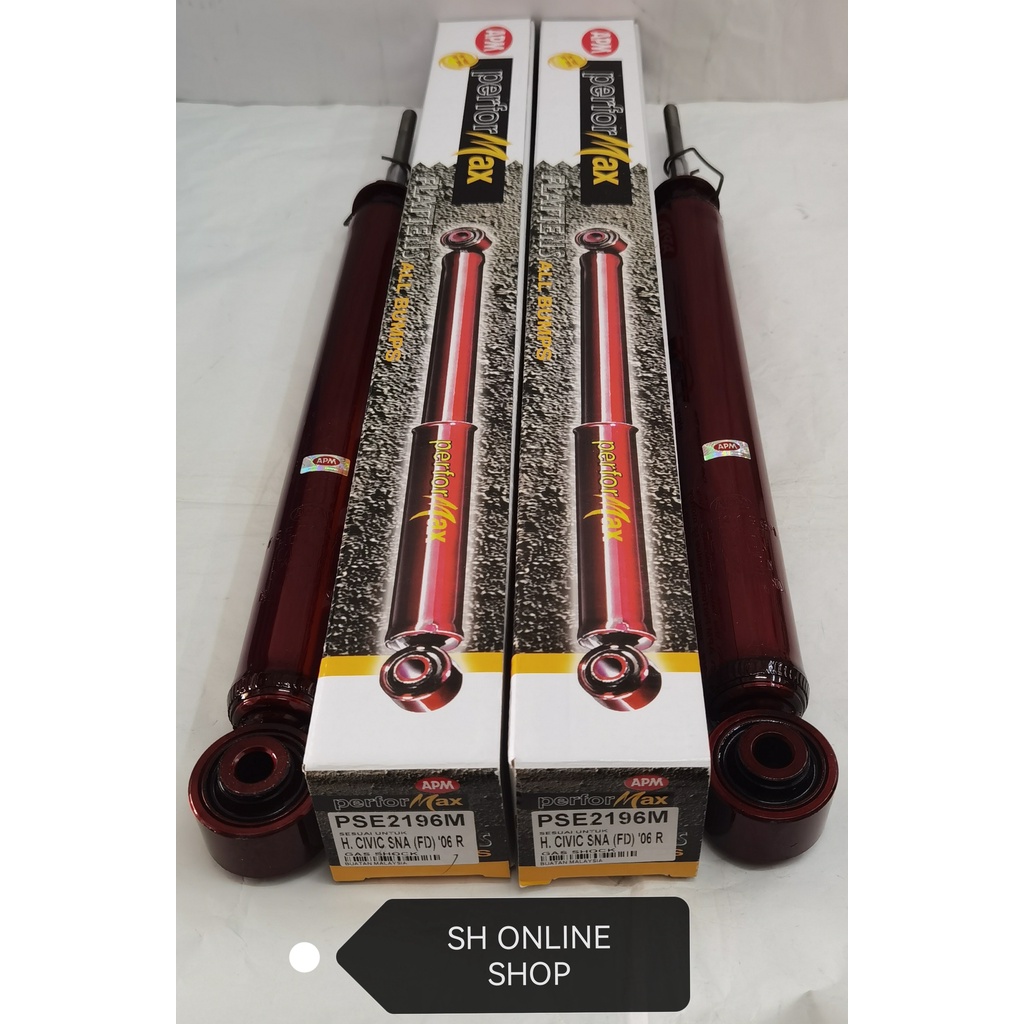 APM PERFORMAX Shock Absorber (Heavy Duty) Rear for Honda Civic FD SNA ...