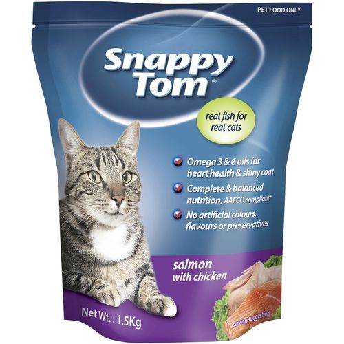 Snappy Tom Salmon With Chicken 1.5kg | Shopee Malaysia