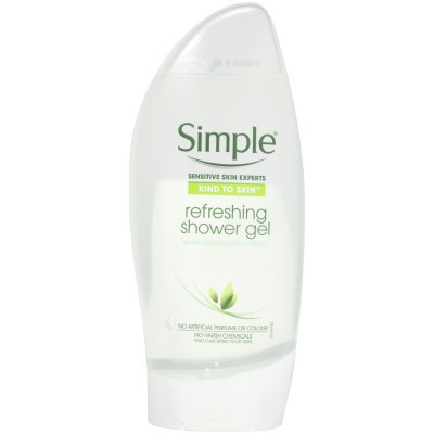 SIMPLE REFRESHING SHOWER GEL / NOURISHING SHOWER CREAM 250ML | Shopee ...