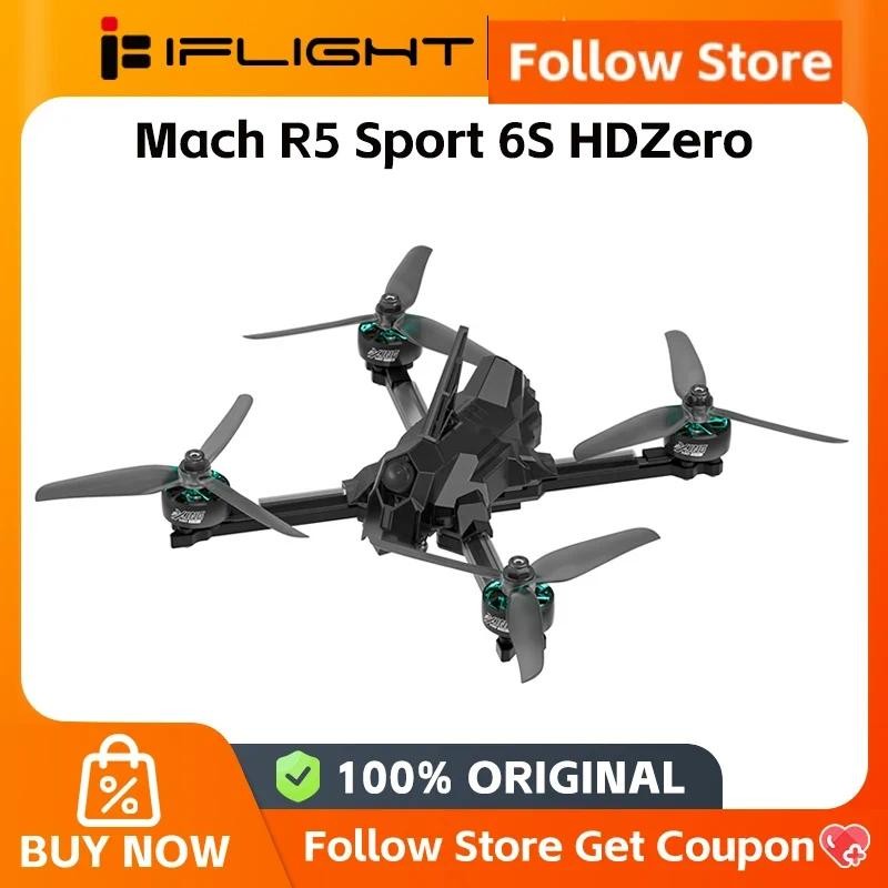 iFlight Mach R5 Sport 6S HDZero 5 Inch FPV Racing Drone PNP BNF MINI F7 ...