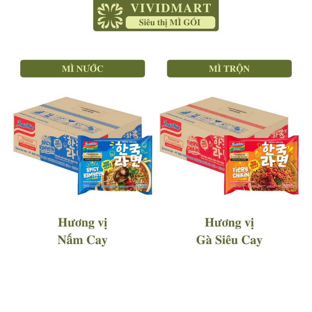 [BOX Of 20 PACKAGES]-INDOFOOD - Indomie Premium Noodles 2 flavors ...