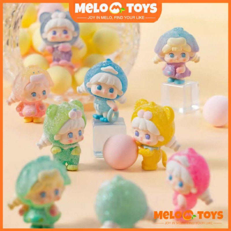 TANGTANG Happy Animals Cute Blind Box Figures Office Figurines Cute ...