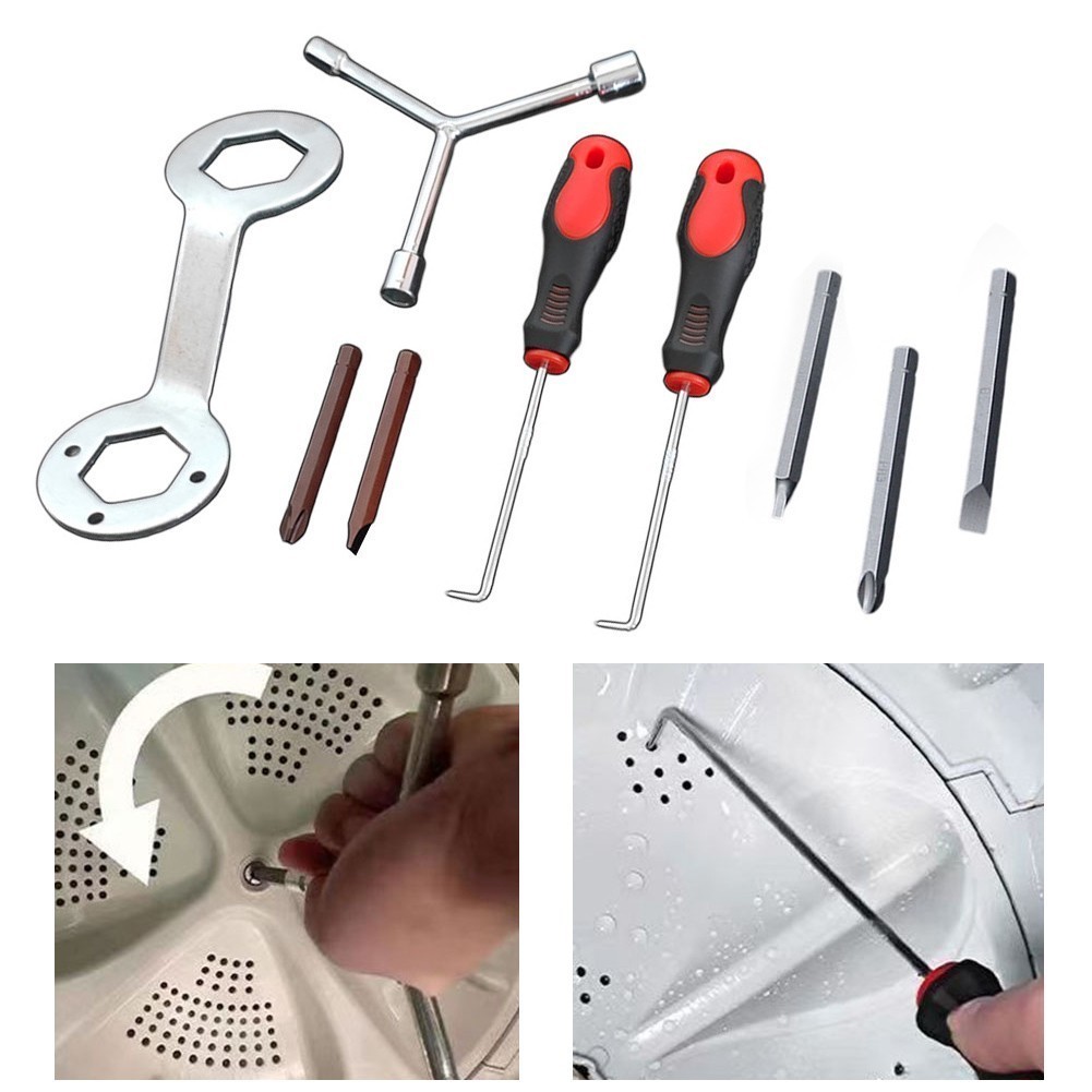 [DRHT] Washing Machine Impeller Disassembly Tool Cleaning Inner Drum ...