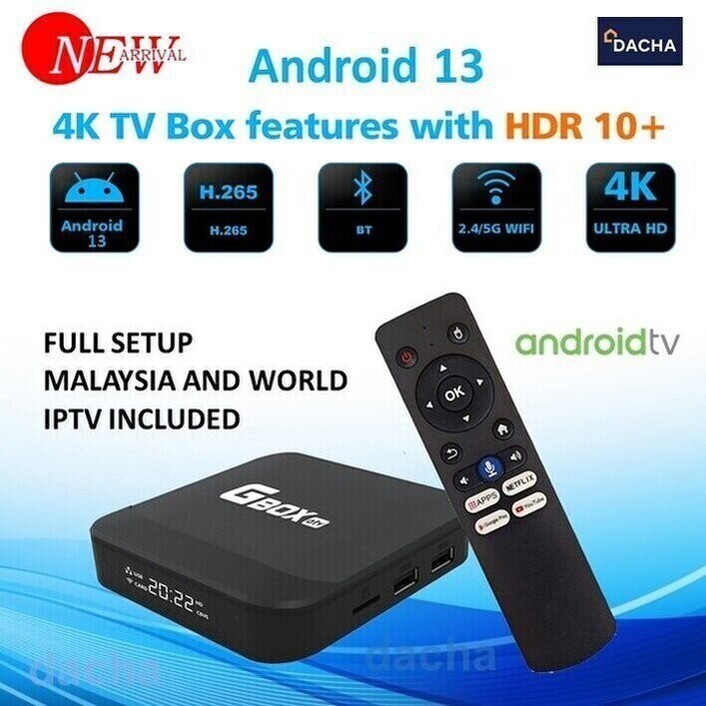 16G RAM 256G ROM Super Ultra HD TVBox | Shopee Malaysia