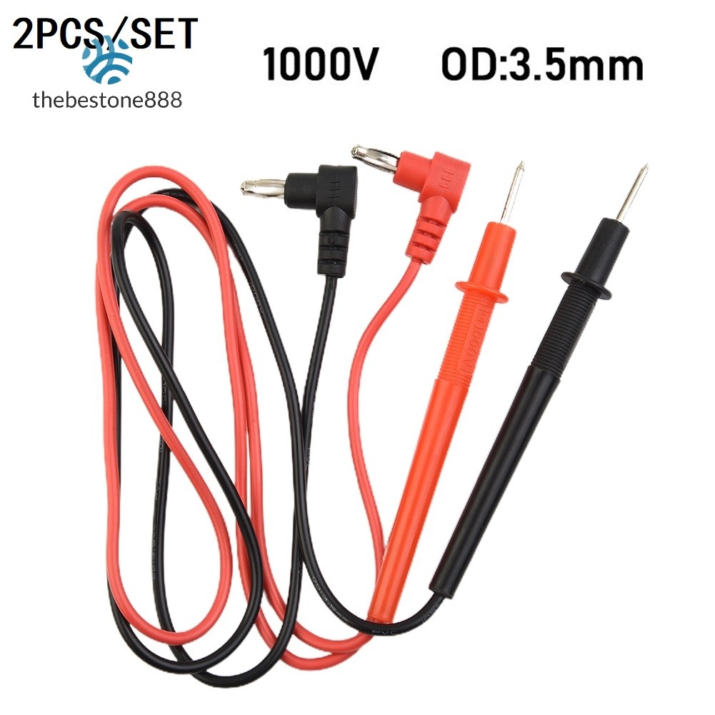 (THEBEST) Digital Multimeter Clip s Voltmeter Probe Test Cable Wire Pen ...