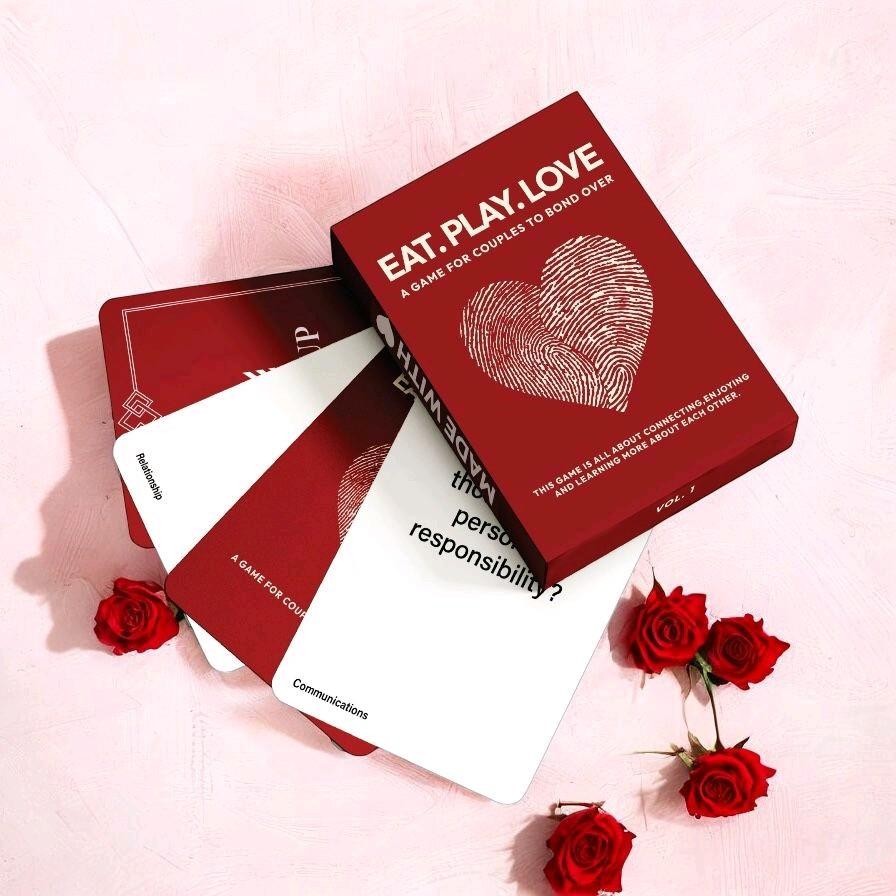 Eat Play Love is a fun, interactive card game for couples | Shopee Malaysia