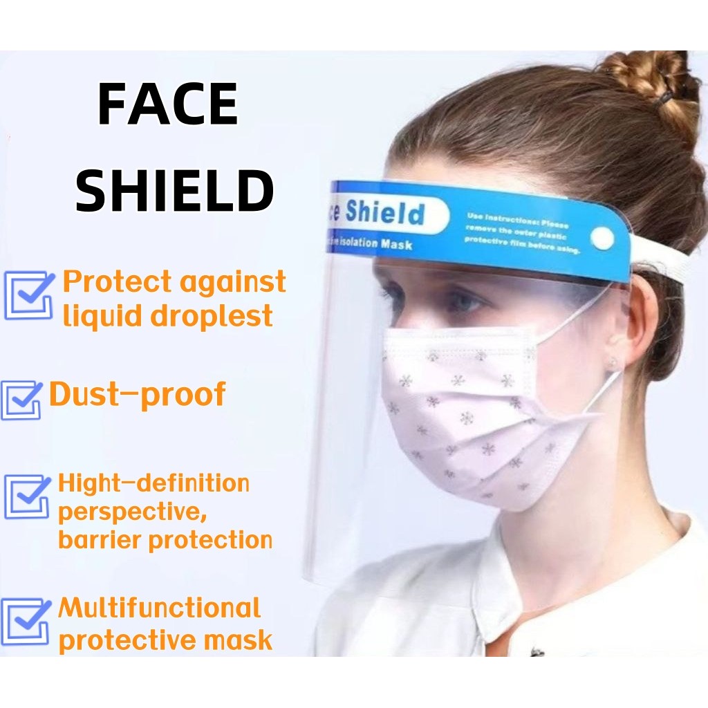 FACE SHIELD PPE HEALTH WORKERS FACE SHIELD 1PCS | Shopee Malaysia