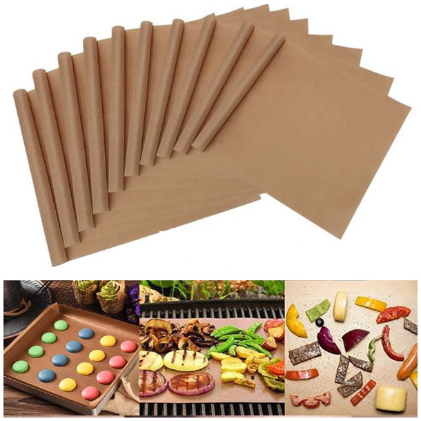 Reusable Resistant Baking Mat Sheet Fiberglass Cloth Non-Stick Oil ...