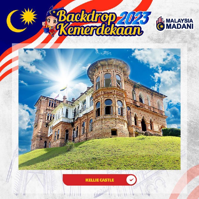 NEW DESIGN : Backdrop Merdeka / Banner/Backdrop Ucapan Kemerdekaan ...