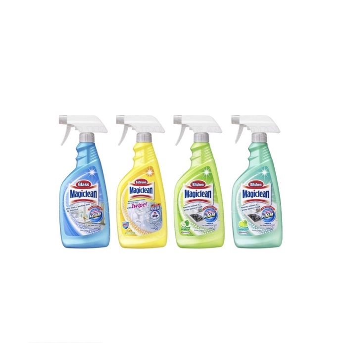 Magiclean Bathroom / Kitchen / Glass Cleaners 500ml | Shopee Malaysia