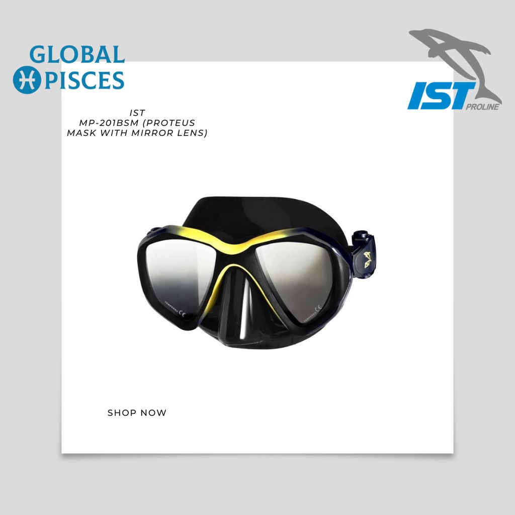 IST MP-201BSM (PROTEUS Mask with Mirror Lens) | Shopee Malaysia