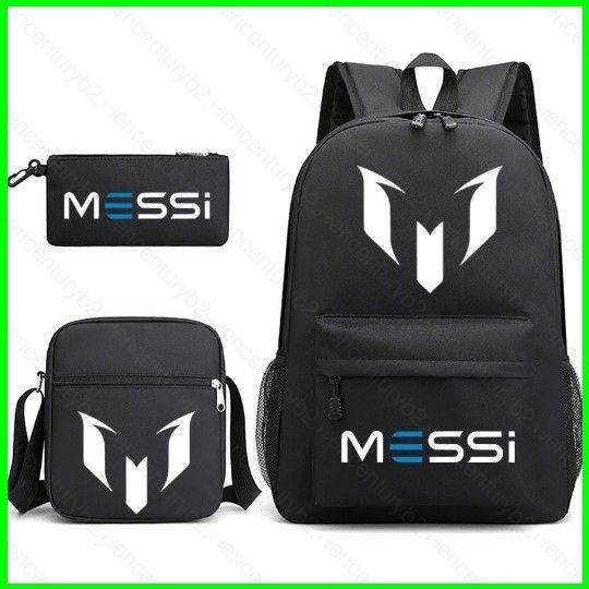Lionel Messi Cristiano Ronaldo shoulder bag pen bag Backpack for ...