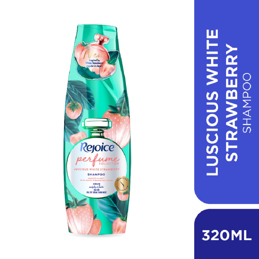 Rejoice Shampoo - Luscious White Strawberry (320ml) | Shopee Malaysia