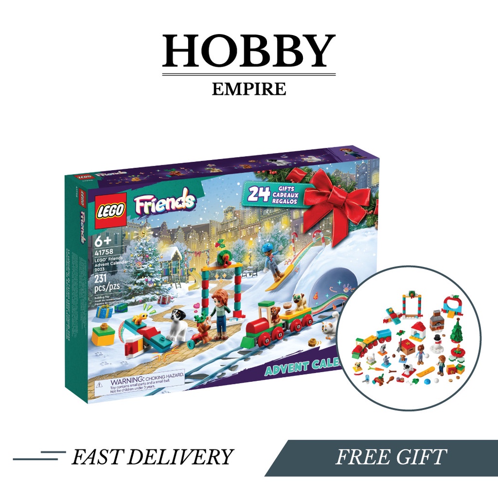 LEGO Friends 41758 Advent Calendar 2023 *Original LEGO + Extra Bubble ...
