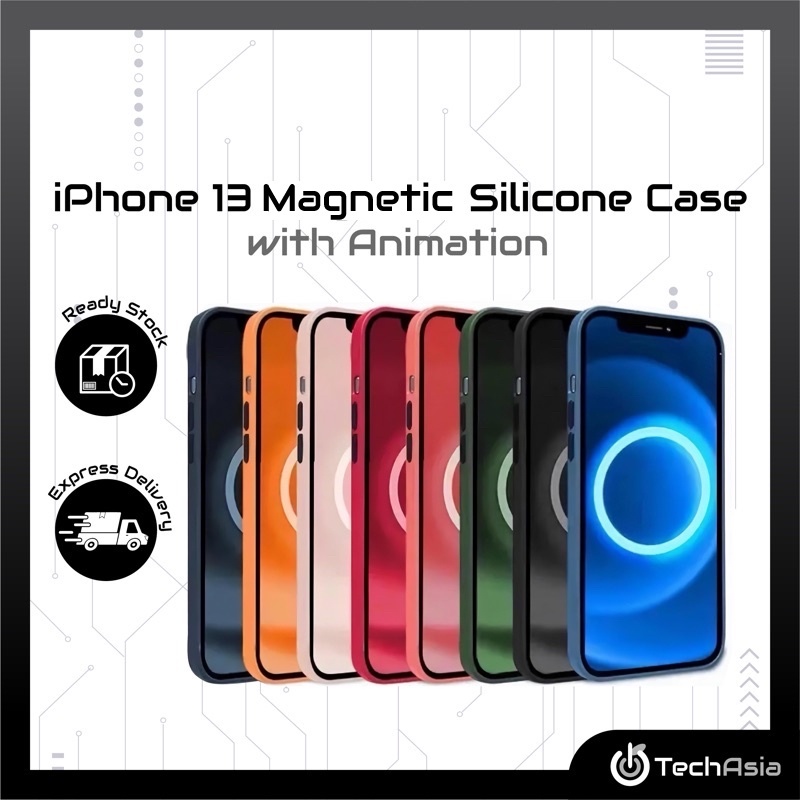 Premium iphone 13 Liquid Silicone with Animation for iphone 13 13 PRO ...