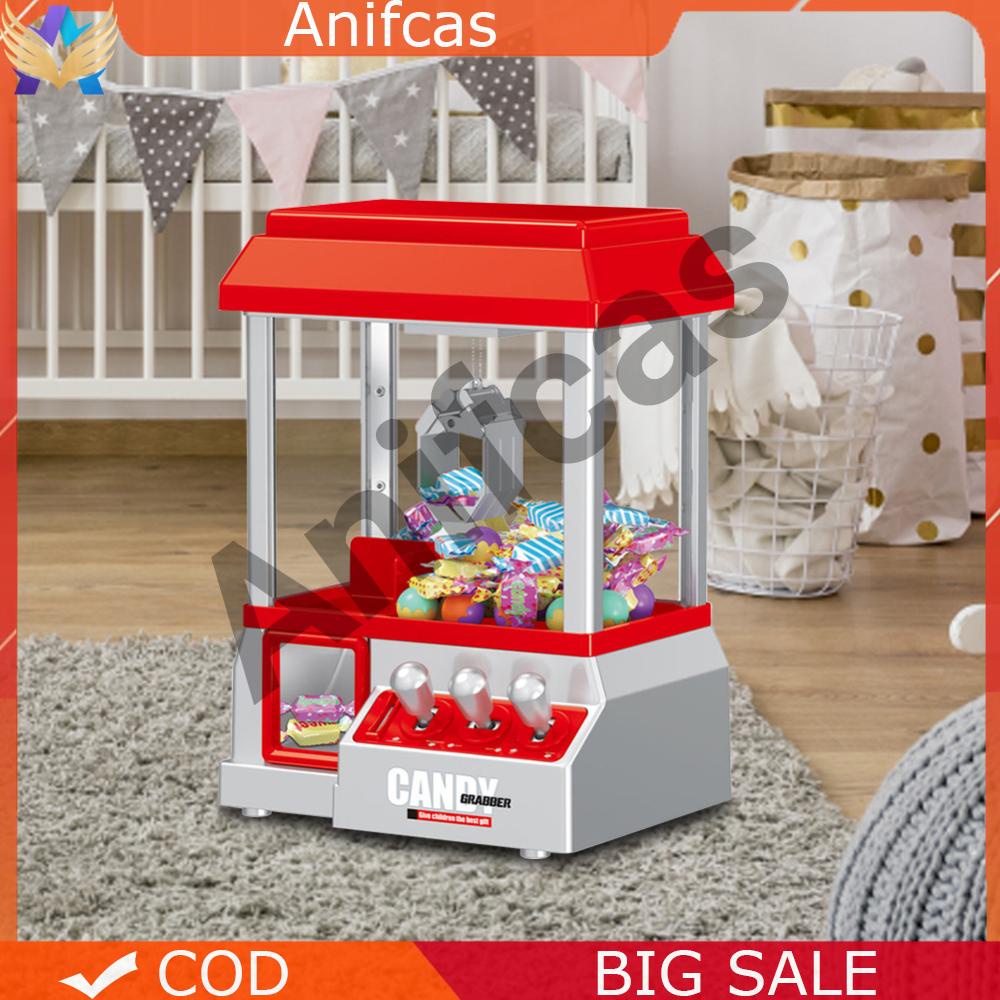Coin Operated Mini Candy Grabber Electronic Grab Claw Arcade Machine ...