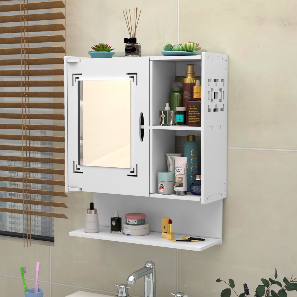 Bathroom Mirror Cabinet Bathroom Mirror Wall-Mounted 2023 New Toilet ...
