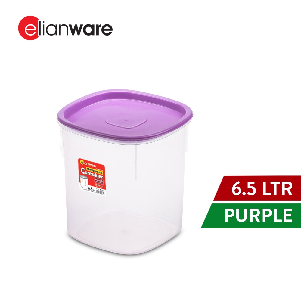 Elianware Airtight Food Container Storage Box (1 Pc/3 Pcs x 6.5L ...