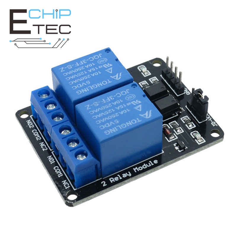 1PCS/2PCS 5V 2-channel relay module Low-level trigger 2-way 2CH relay ...
