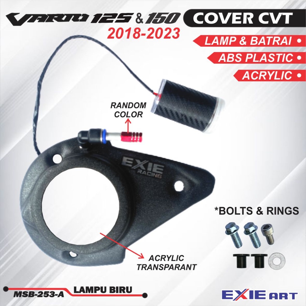 Cover CVT Acrylic Honda Vario 125 & 150 New Led - Vario 160 New ...