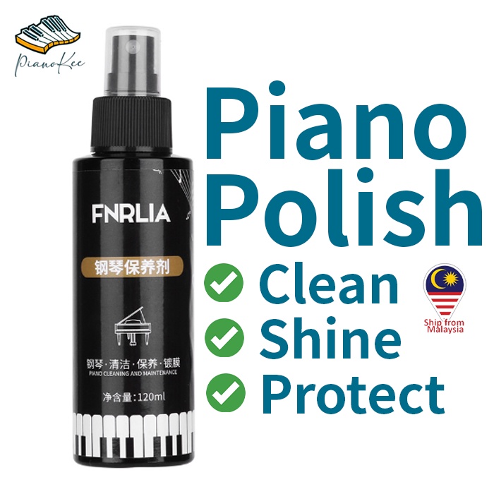Piano Polisher, Cleaning and Maintenance Liquid 120ml 钢琴清洁保养剂 | Shopee ...