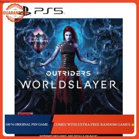 (BUNDLE) Outriders Worldslayer Edition (PS4 & PS5) Digital Download | Shopee Malaysia