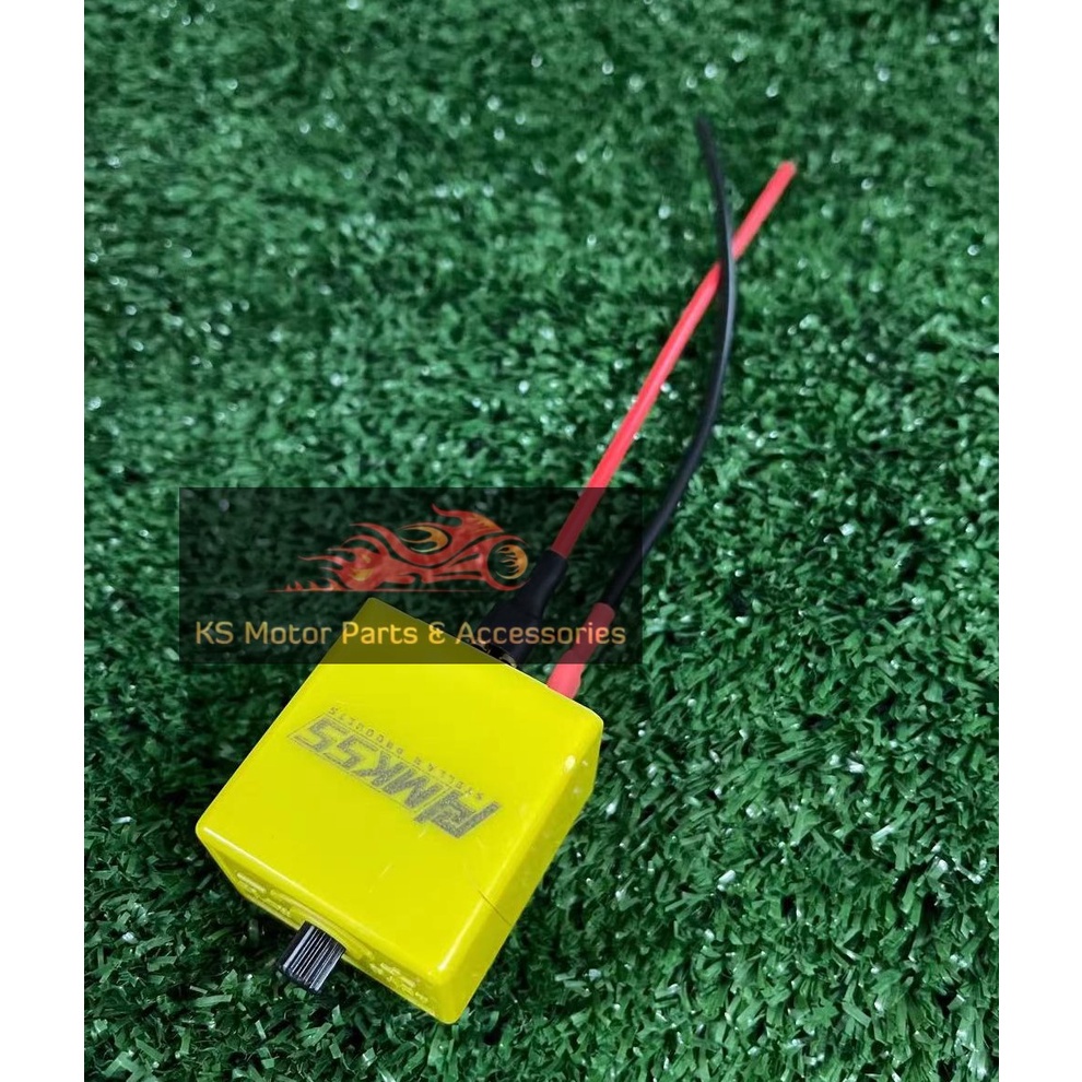 BRAND MKSS Motorcycle Turn Signal Indicator 12V 2Pin Speed Adjustable ...