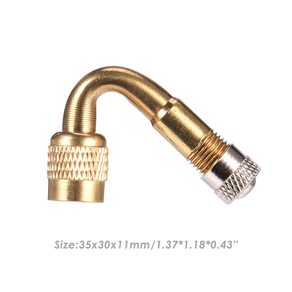Brass Air Tyre Valve Schrader Valve Stem with Extension Adapter for Car ...