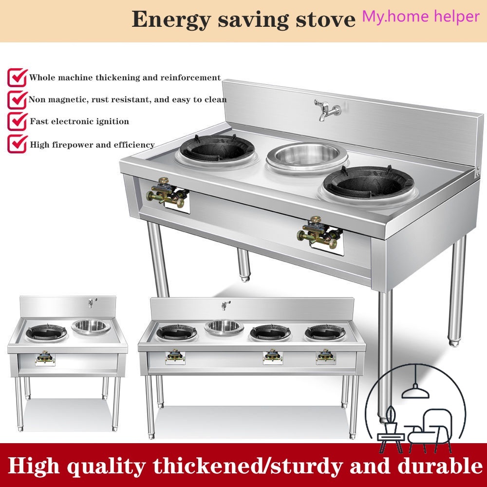 🔥Ready Stock🔥304 Stainless steel hot stove/commercial stove/gas stove ...