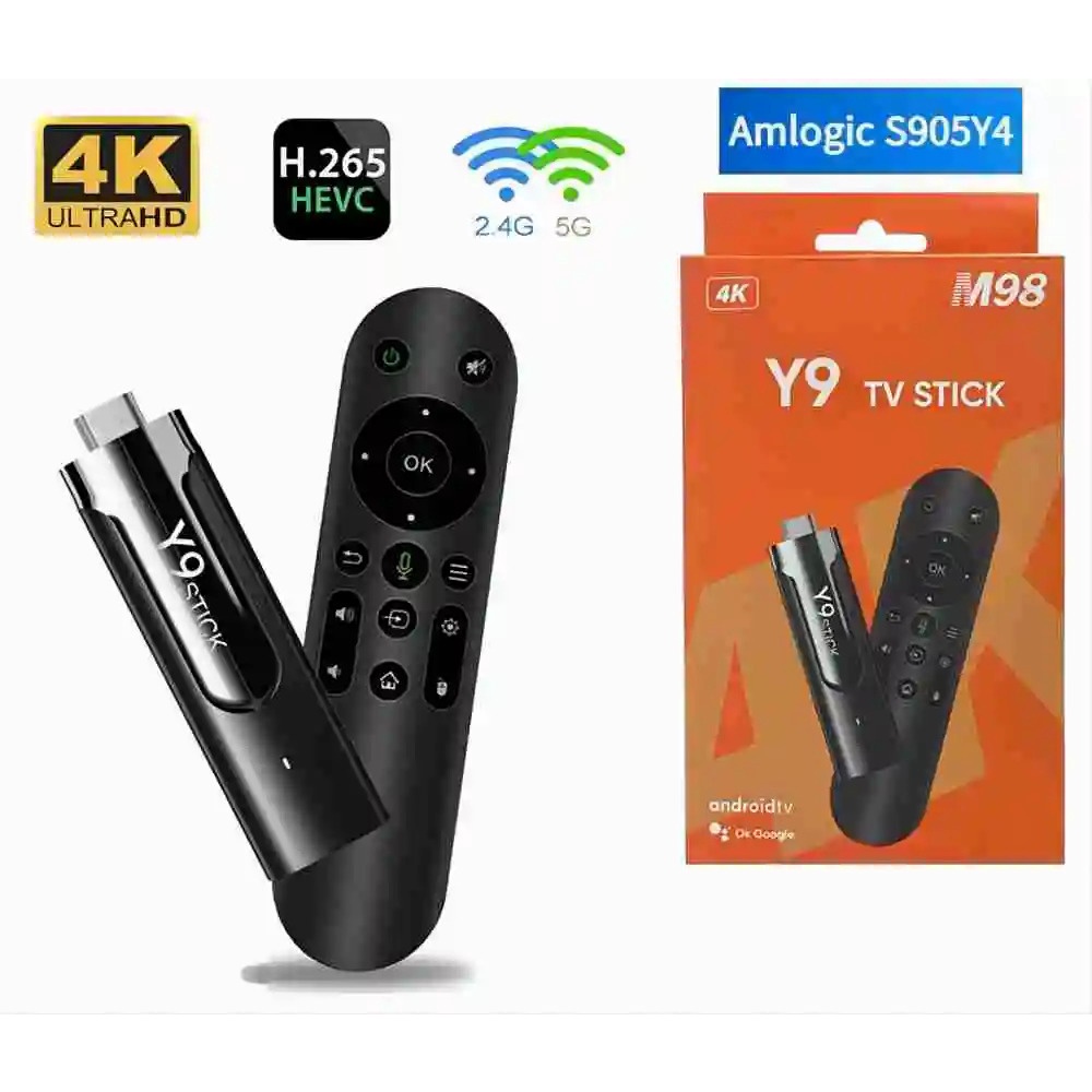 M98 Y9 TV Stick Android 11 S905 HD 4K 3D 2GB 64GB Dual WiFi 4G 8G ...