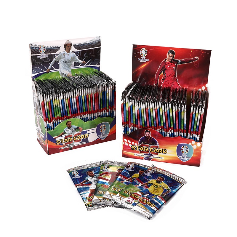 World Cup football Card blind box star card game European football ...