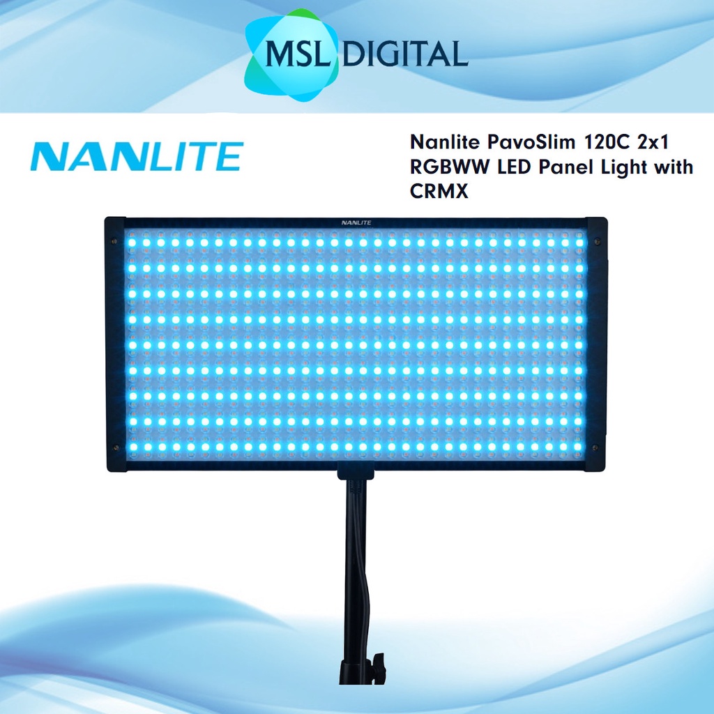 Nanlite PavoSlim 120C RGB LED Panel Light | Shopee Malaysia