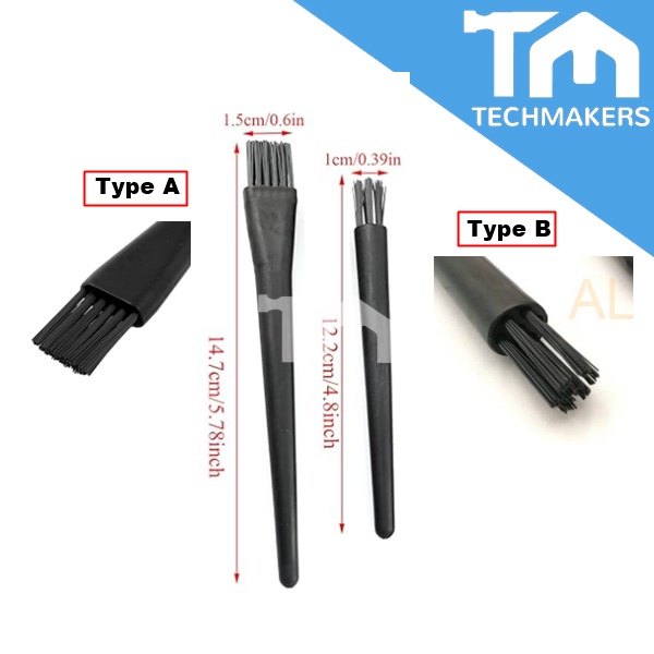 Anti Static / ESD Safe Brush for PCB Dust Cleaning Clean / Removal DIY ...