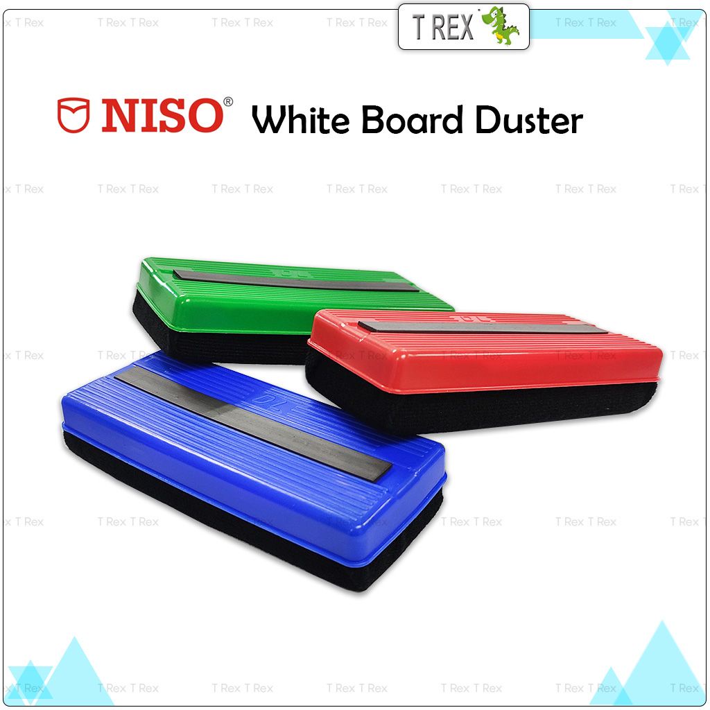 Niso White Board Duster / Magnetic Whiteboard Eraser / Magnet Marker Pen Eraser /Pemadam ...