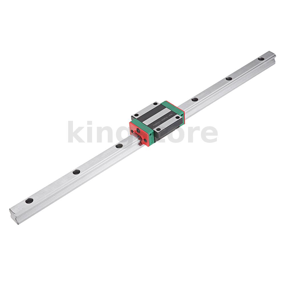 Machifit HGR15 100-1000mm Linear Rail Guide with HGW15CC Linear Rail ...
