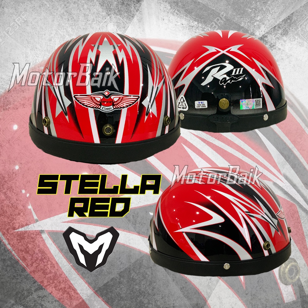 100% Original MHR III HELMET STENG HELMET KURA-KURA HELMET | Shopee ...