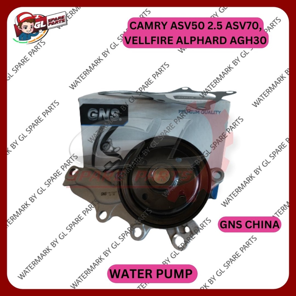 GNS WATER PUMP TOYOTA CAMRY ASV50 2.5 ACV50 2.5 ASV70 VELLFIRE ALPHARD ...