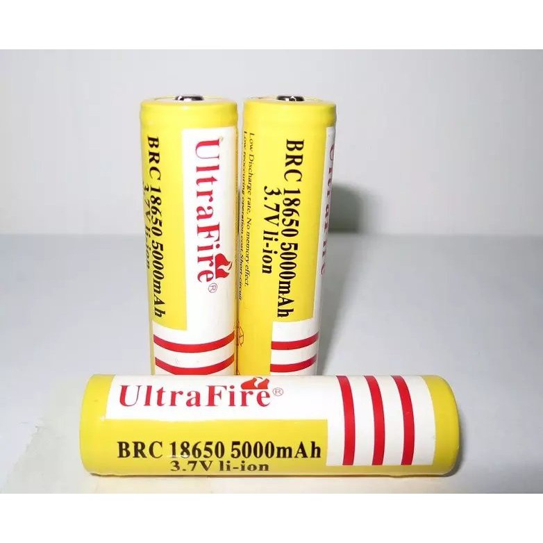 *Ready Stock* 18650 3.7V 5000mAh Li-ion Rechargeable Battery | Shopee ...