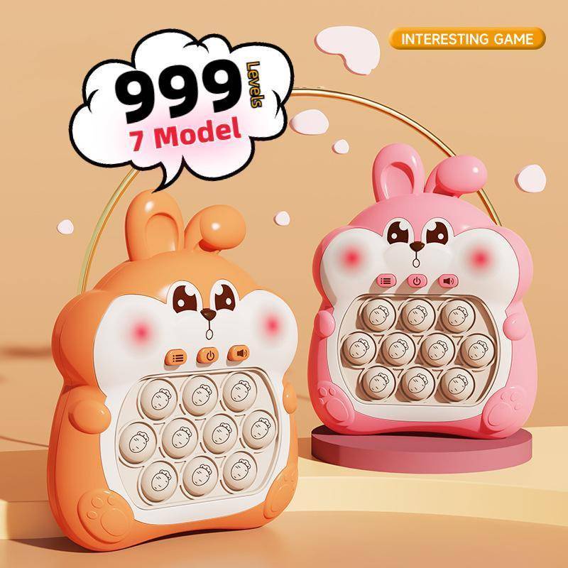 【999 Level+7 Mode】 Cartoon Cute Pop it Electronic Quick Push Game ...
