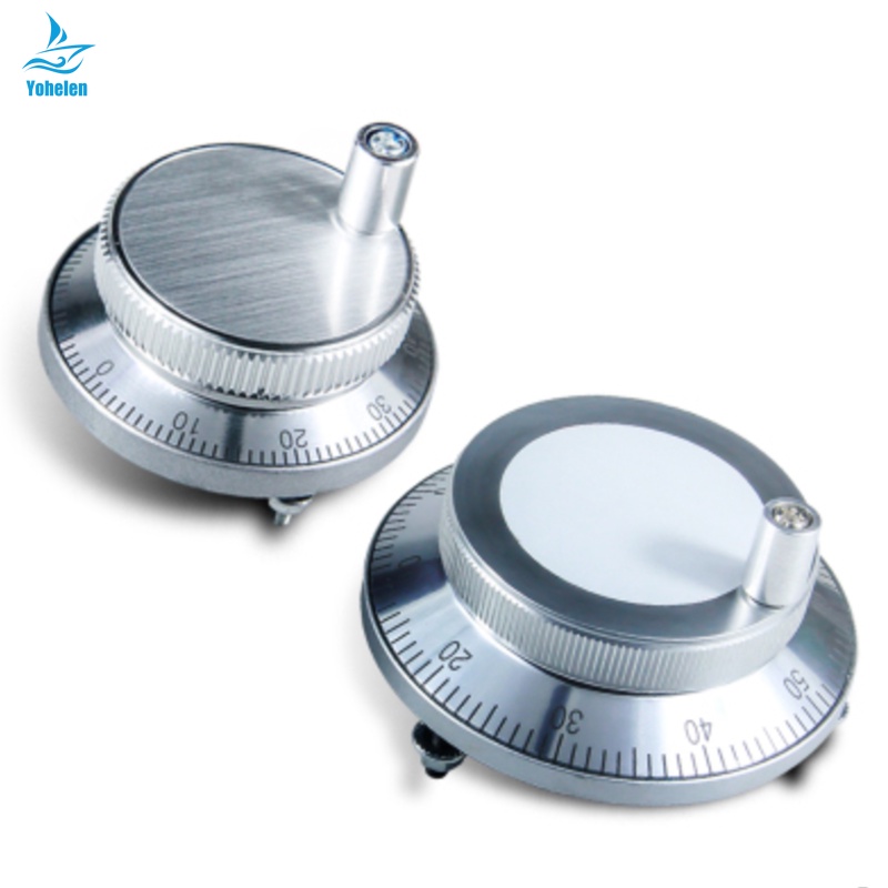 CNC Manual Pulse Generator 5V/12V/24V 60MMHand Wheel Pulse Encoder Mill ...