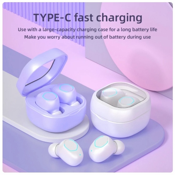 M21 Macaron TWS Bluetooth Earphones Wireless Earbuds with Mic Stereo ...