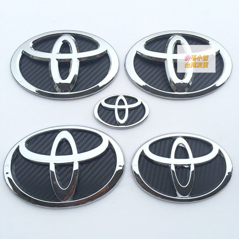 Toyota Car LOGO Modified China Net Label Tail Rear | Shopee Malaysia