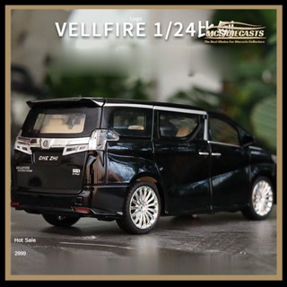 1/24 Toyota Vellfire Toyota Alphard Car Model Diecast Car for Kids Toys ...