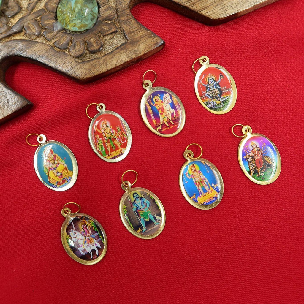 Mix Gods Locket with Yantra - Various Designs | Indian God Locket ...