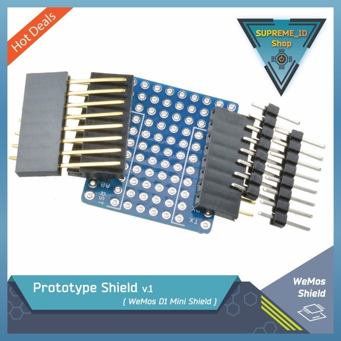 Prototype Proto Shield for IoT WeMos D1 mini Wifi | Shopee Malaysia