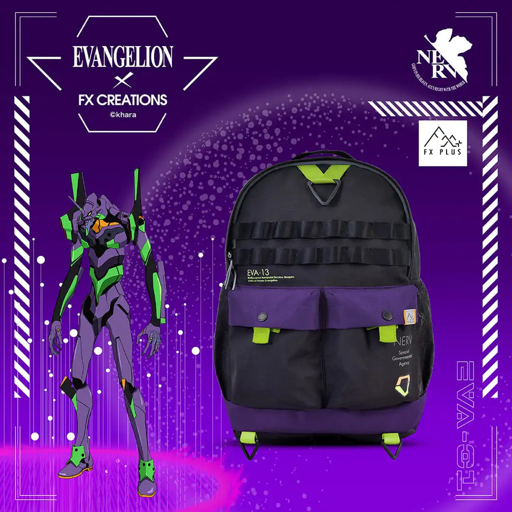 FX Creations EVA Unit-13 FX Plus Backpack EVA241006-01 Evangelion Bag ...