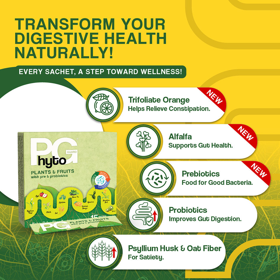 Phyto Guard Plants & Fruits With Pre & Probiotics 15s | Improve Gastro ...